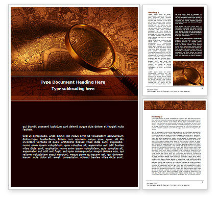 9 Free Location Plan Word Templates | PoweredTemplate.com