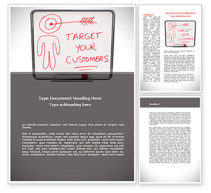 Presentation Word Templates Design, Download now | PoweredTemplate.com