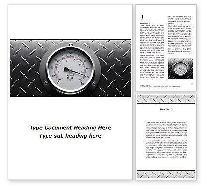 Temperature Gauge Word Templates Diseño, Descargar ahora ...