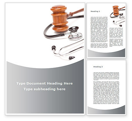 14 Free Doctors Medical Word Templates | PoweredTemplate.com