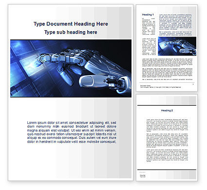 Manipulator Word Template 09522 | PoweredTemplate.com