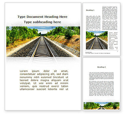 Beautiful Word Templates Design, Download now | PoweredTemplate.com