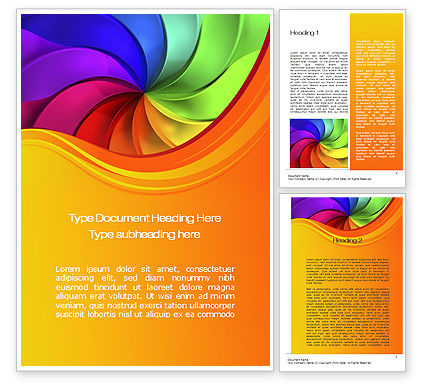 Swirl Pattern 2 Word Swirl Word Templates Design, Download Now