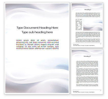 Pastel Word Templates Design, Download now | PoweredTemplate.com