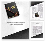 Law Book with Gavel - Free Presentation Template for Google Slides and ...