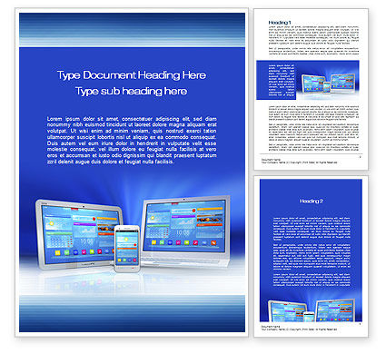 Responsive Word Templates Design, Download now | PoweredTemplate.com