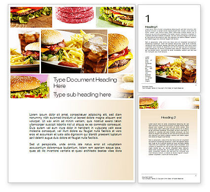 35 Modelli Word fast food Gratis | PoweredTemplate.com