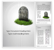 RIP - Free Presentation Template for Google Slides and PowerPoint | #10637