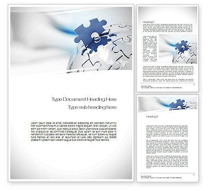 Plantilla de Word - recursos humanos | 10754 | PoweredTemplate.com