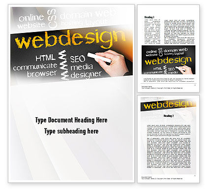 Faq Word Templates Design, Download now | PoweredTemplate.com