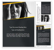 Distraught Woman - Free Presentation Template for Google Slides and ...