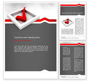 Red Check Mark - Free Presentation Template for Google Slides and ...