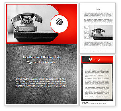 13 Free Fashioned Word Templates | PoweredTemplate.com