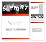 Support Groups PowerPoint Template, Backgrounds | 11345 ...