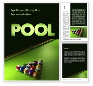 Pool Game - Free Presentation Template for Google Slides and PowerPoint ...