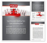 Forum - Free Presentation Template for Google Slides and PowerPoint ...