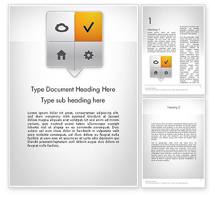 Menü Gui Word Designvorlagen, jetzt herunterladen | PoweredTemplate.com