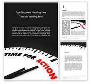Taking Action PowerPoint Template, Backgrounds | 11809 ...