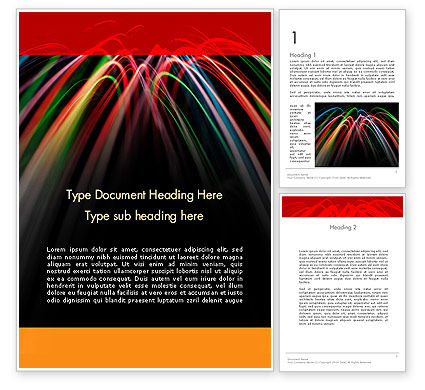 188 Free Scientific Word Templates | PoweredTemplate.com