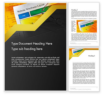 1,098 Website Graphic Templates Compatible with Microsoft Word ...