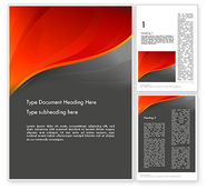 Red and Gray PowerPoint Template, Backgrounds | 12081 | PoweredTemplate.com