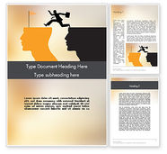 Mind Shift PowerPoint Template, Backgrounds | 12178 | PoweredTemplate.com
