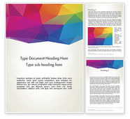 Colorful Triangle Mesh PowerPoint Template, Backgrounds | 12283 ...