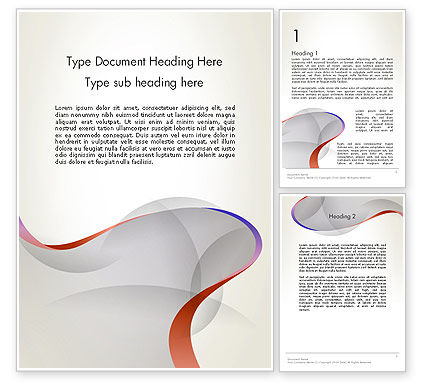 360 Free Elegant Word Templates | PoweredTemplate.com