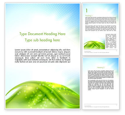Aesthetic Word Templates Design, Download Now 