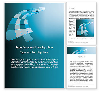 Blue Word Templates Design, Download now | PoweredTemplate.com