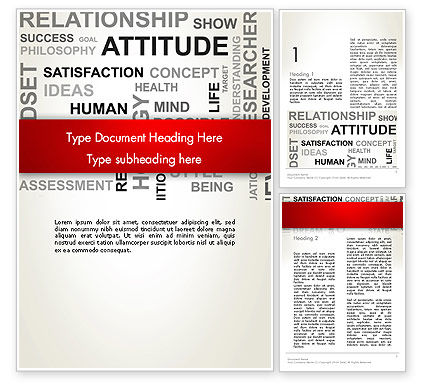 131 Free Attitude Graphic Templates | PoweredTemplate.com