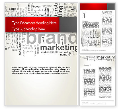 Commercial Word Word Templates Design, Download now | PoweredTemplate.com