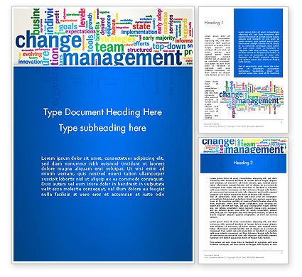 Management Word Cloud Word Template 12832 | PoweredTemplate.com