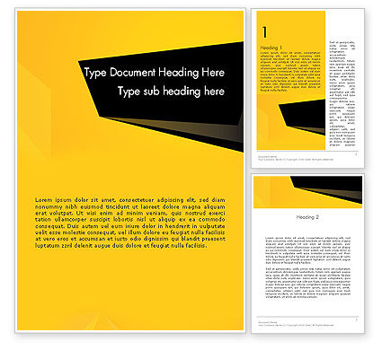 Black Word Templates Design, Download now | PoweredTemplate.com