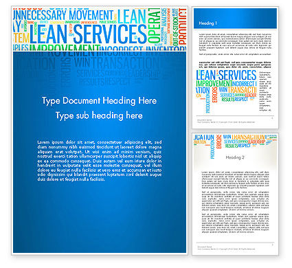Simple Word Word Templates Design, Download now | PoweredTemplate.com