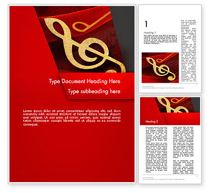 Music Word Templates Design, Download now | PoweredTemplate.com