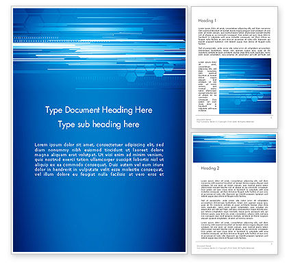 67 Free Digital Stream Word Templates | PoweredTemplate.com