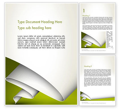 Banner Word Templates Design, Download now | PoweredTemplate.com