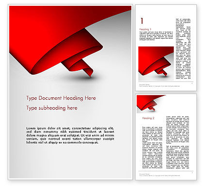 Banner Word Templates Design, Download now | PoweredTemplate.com