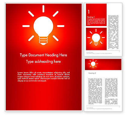 Creative Word Templates Design, Download now | PoweredTemplate.com