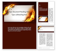 Burning Paper - Free Presentation Template for Google Slides and ...