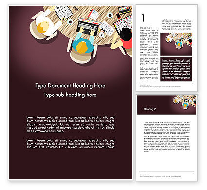 Presentation Word Templates Design, Download now | PoweredTemplate.com