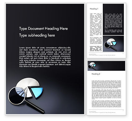 Data Sheet Word Templates Design, Download now | PoweredTemplate.com