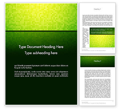 Green Word Templates Design, Download now | PoweredTemplate.com