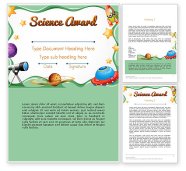 Science Award Certificate - Free Presentation Template for Google ...