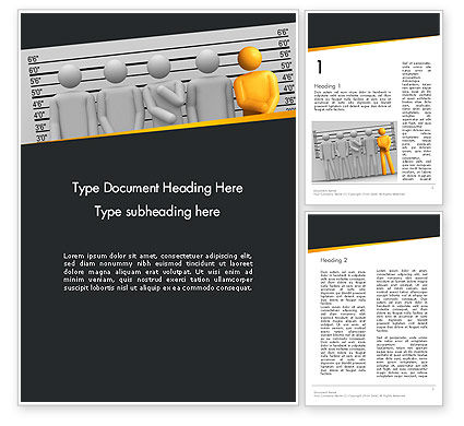 Police Word Templates Design, Download now | PoweredTemplate.com