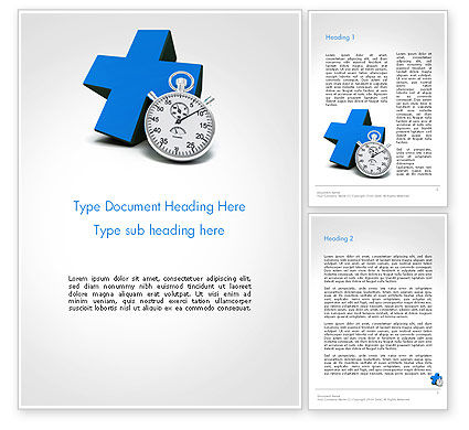 Azul Word Templates Diseño, Descargar ahora | PoweredTemplate.com
