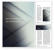 Overlapping Transparent Layers Word Template 14657 | PoweredTemplate.com