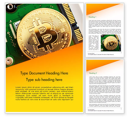 Bitcoin Mining Word Template 15116 | PoweredTemplate.com