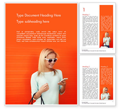 Pretty Word Templates Design, Download now | PoweredTemplate.com